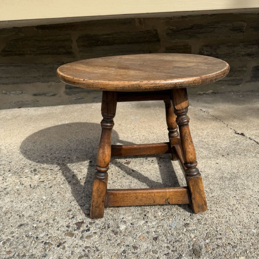 Round Oak Small Table | Boyd's Antiques